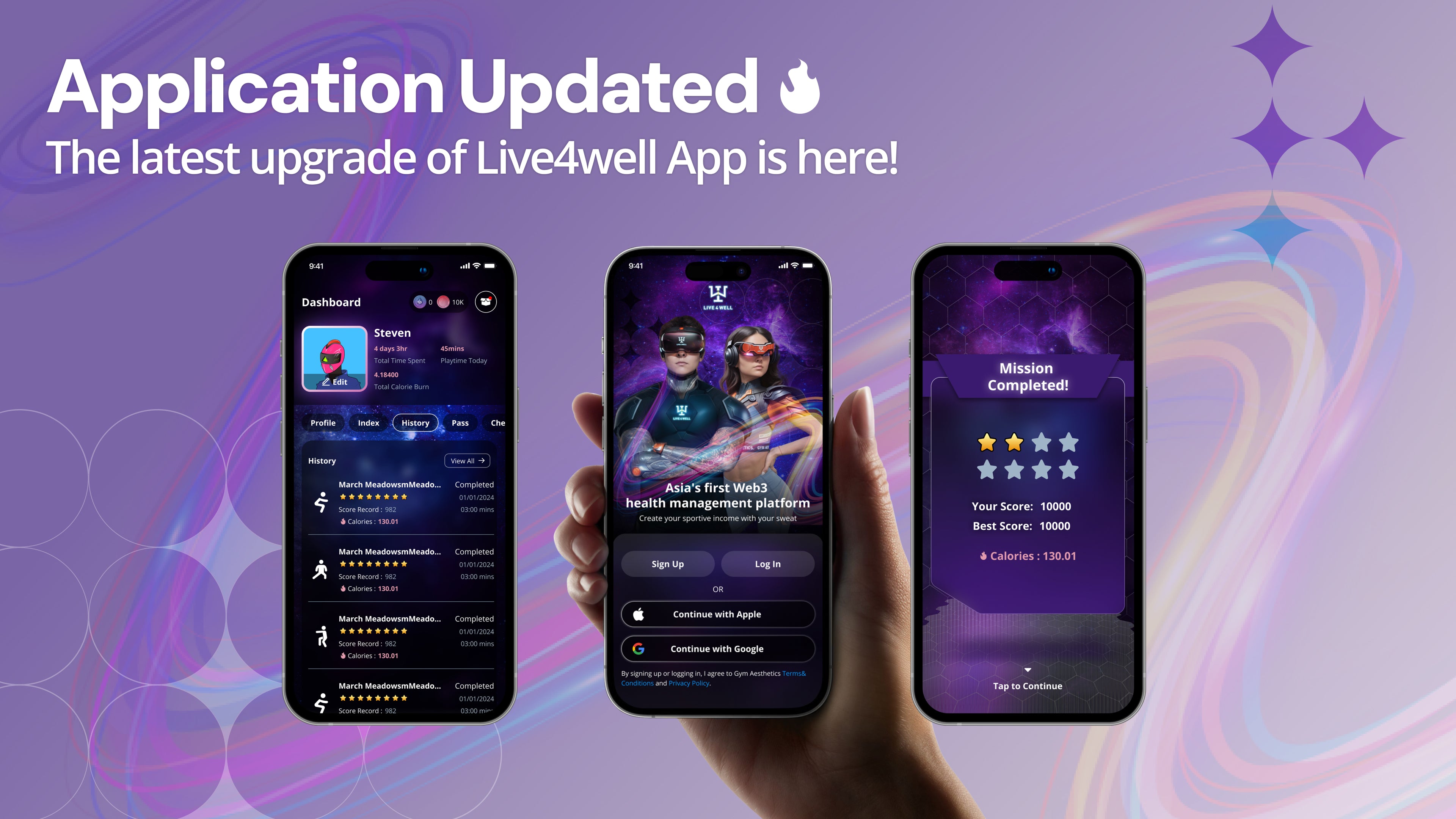 New feature is available for update. Please backup your Secret Phrase – Live4Well