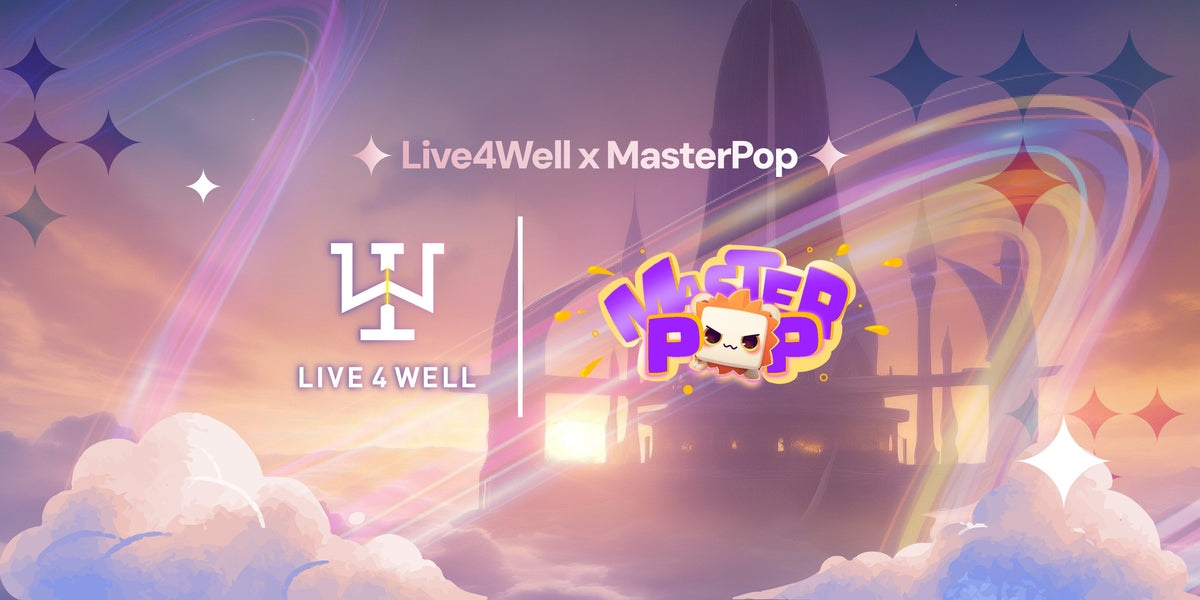 Live4Well 🤝 MasterPop