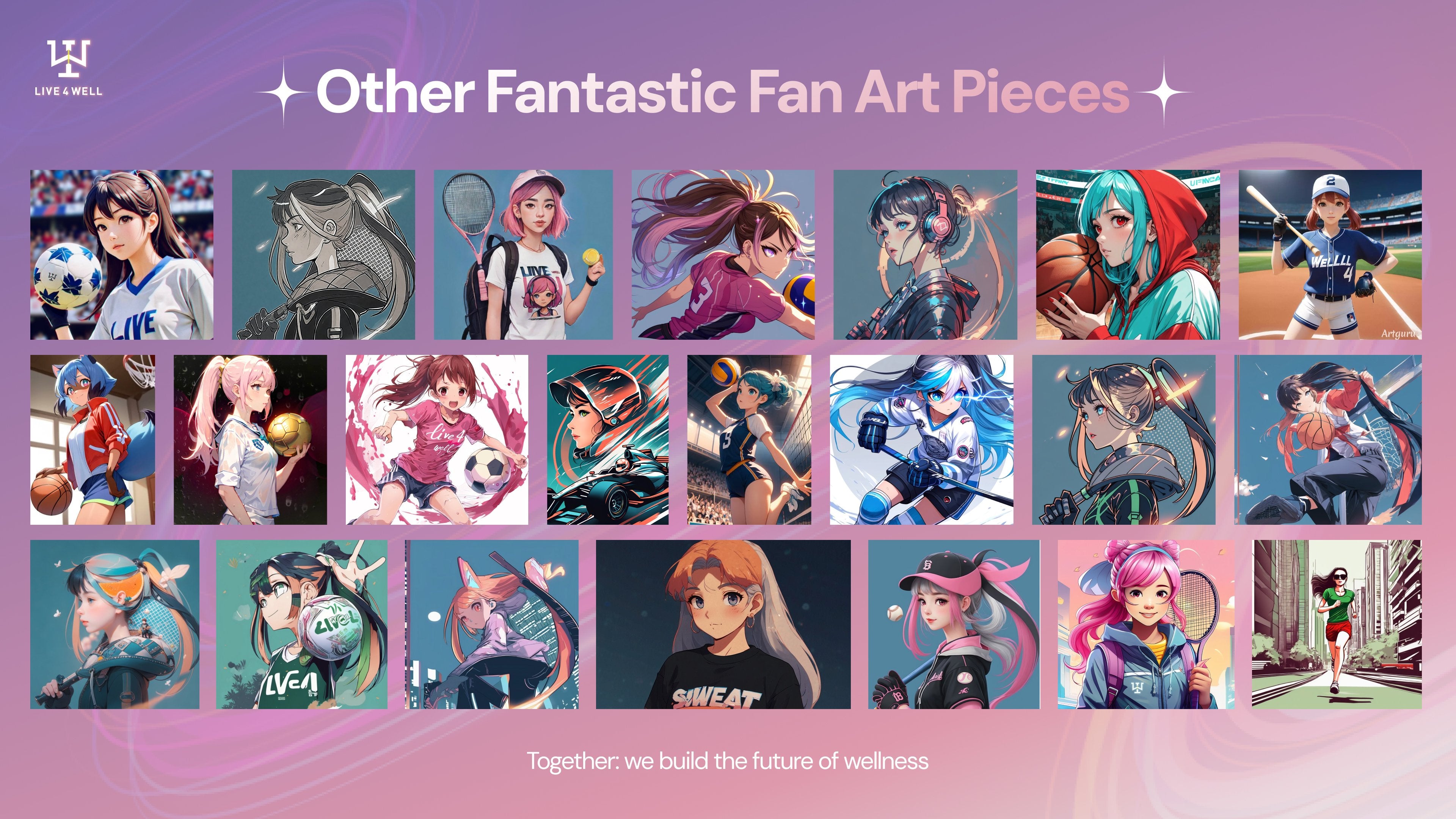 Congratulations to our Fan Art Contest winners!🖍️ – Live4Well
