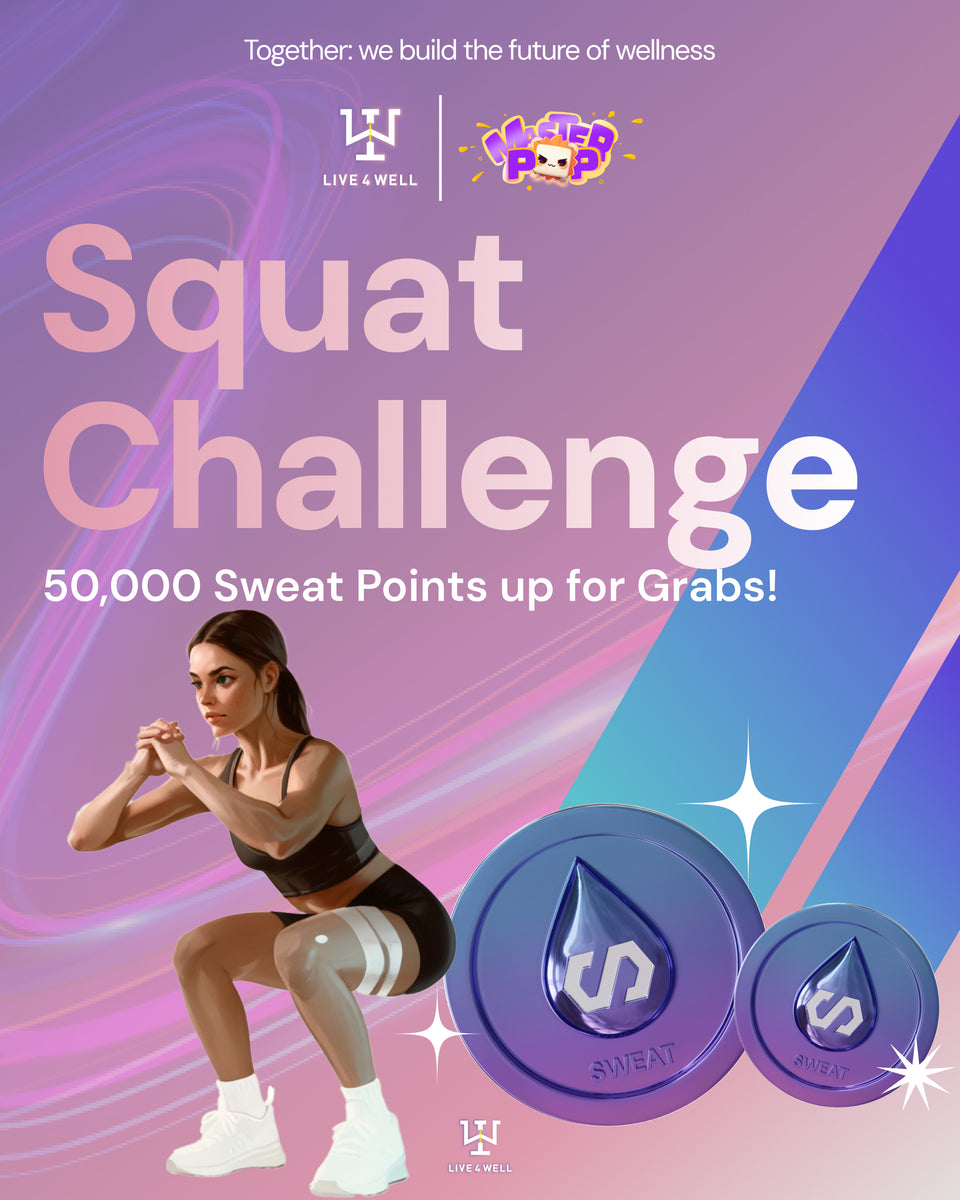 🔥 Live4Well x MasterPop Squat Challenge – LIVE4WELL