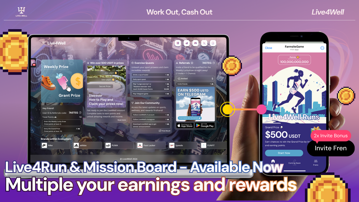 Mission Board is Live | Live4Well – LIVE4WELL