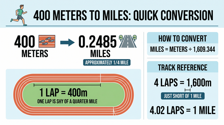 400 Meters to Miles: The Runner's Quick Conversion Guide – LIVE4WELL